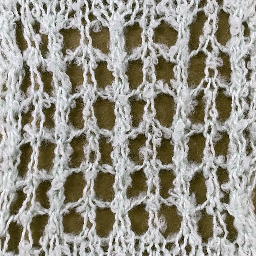 Knitting mesh with ATON - KNIT MAGAZINE | MARUYASU Corporation